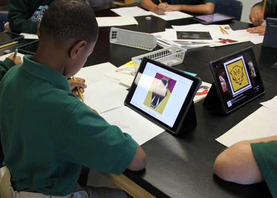 iPads in Art Class